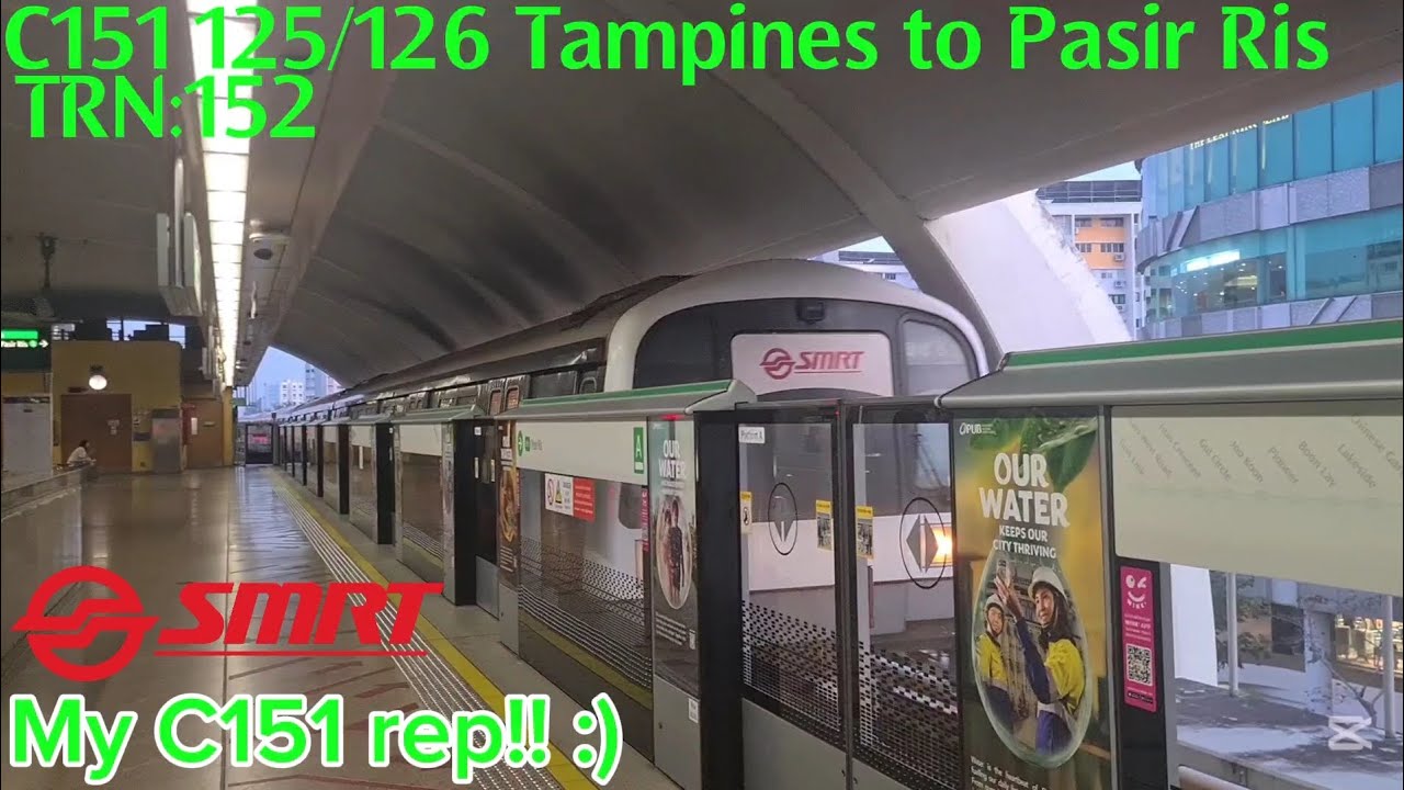 (Late post,strong motor) C151 125/126 Tampines to Pasir Ris - YouTube