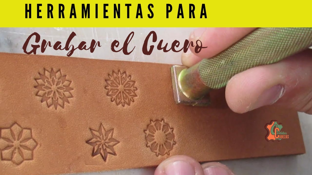 Herramientas para Grabar el Cuero. Sellos - YouTube