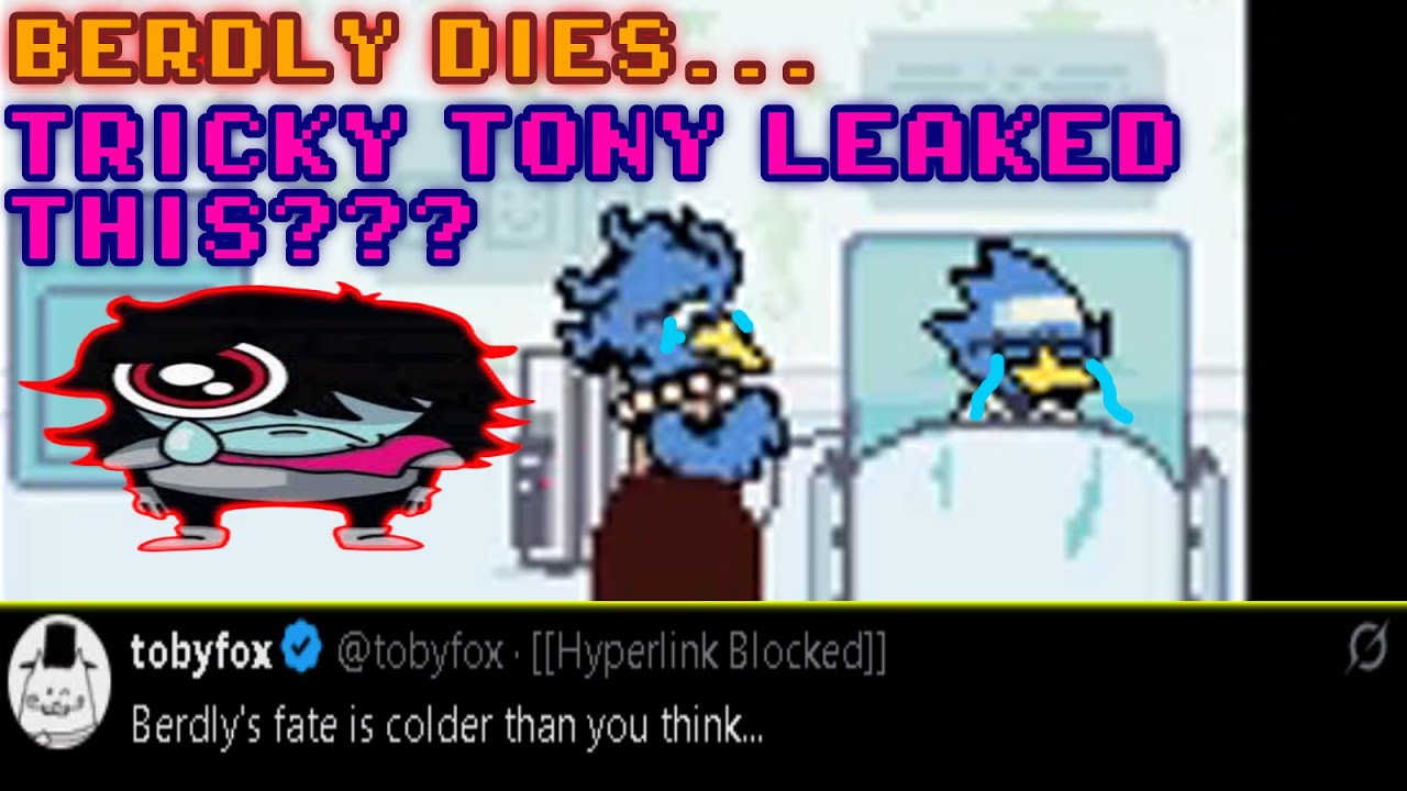 DELTARUNE CHAPTER 5: BERDLY DIES… (Toby Fox Deleted Tweet???) - YouTube