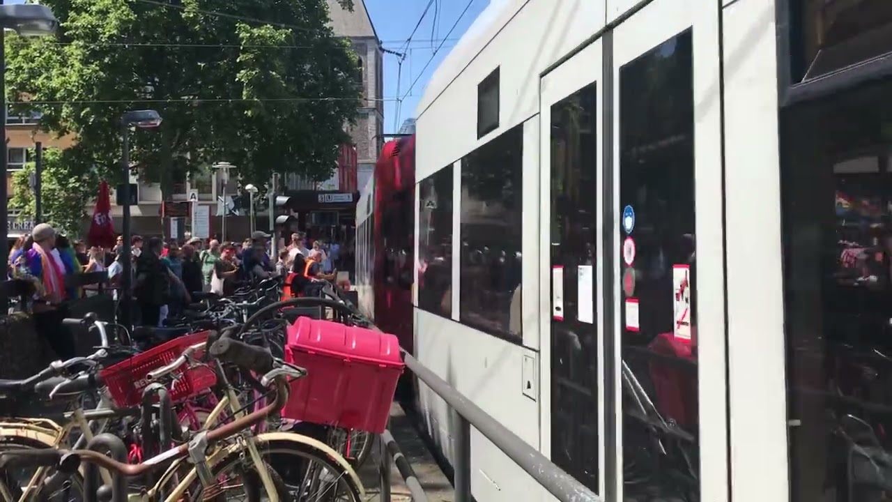 KVB Ausfahrt Linie 9 K4000 - YouTube