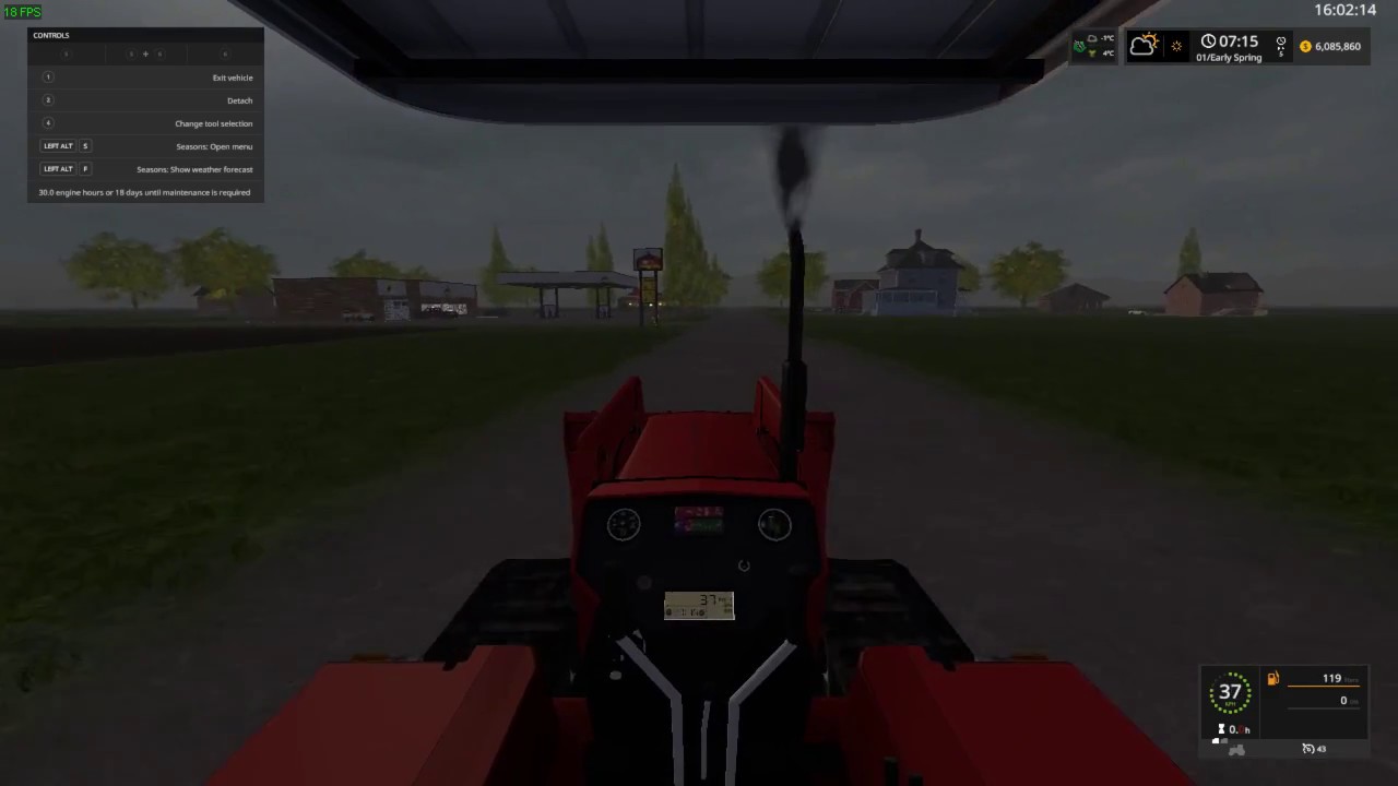 fs17 EP1 cow farm - YouTube