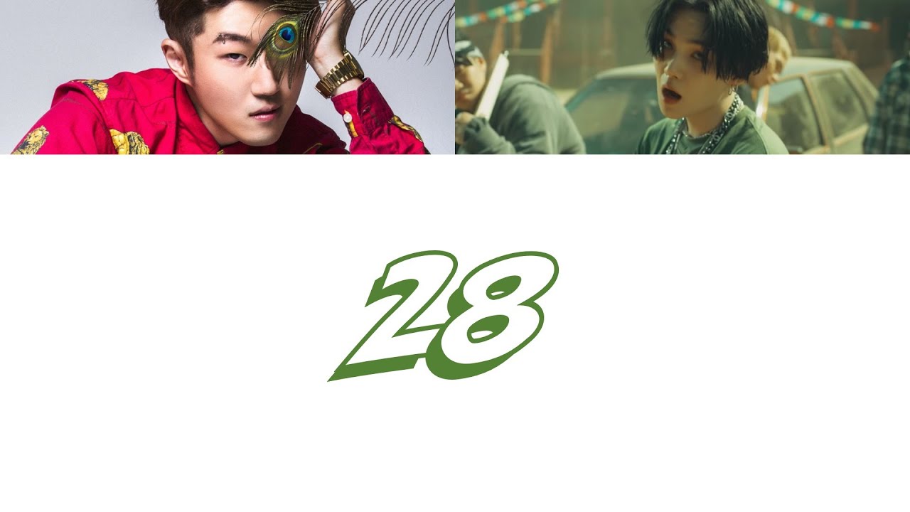 28 - Agust D ft NiiHWA (Color Coded Lyrics Eng/Rom/Han/가사) - YouTube