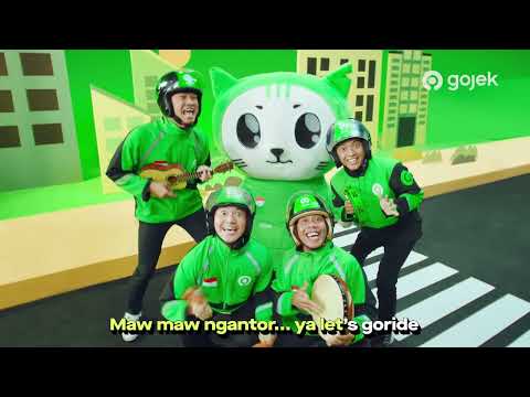 Maw pergi ke mana aja? YA LET’S GORIDE 🛵🎶