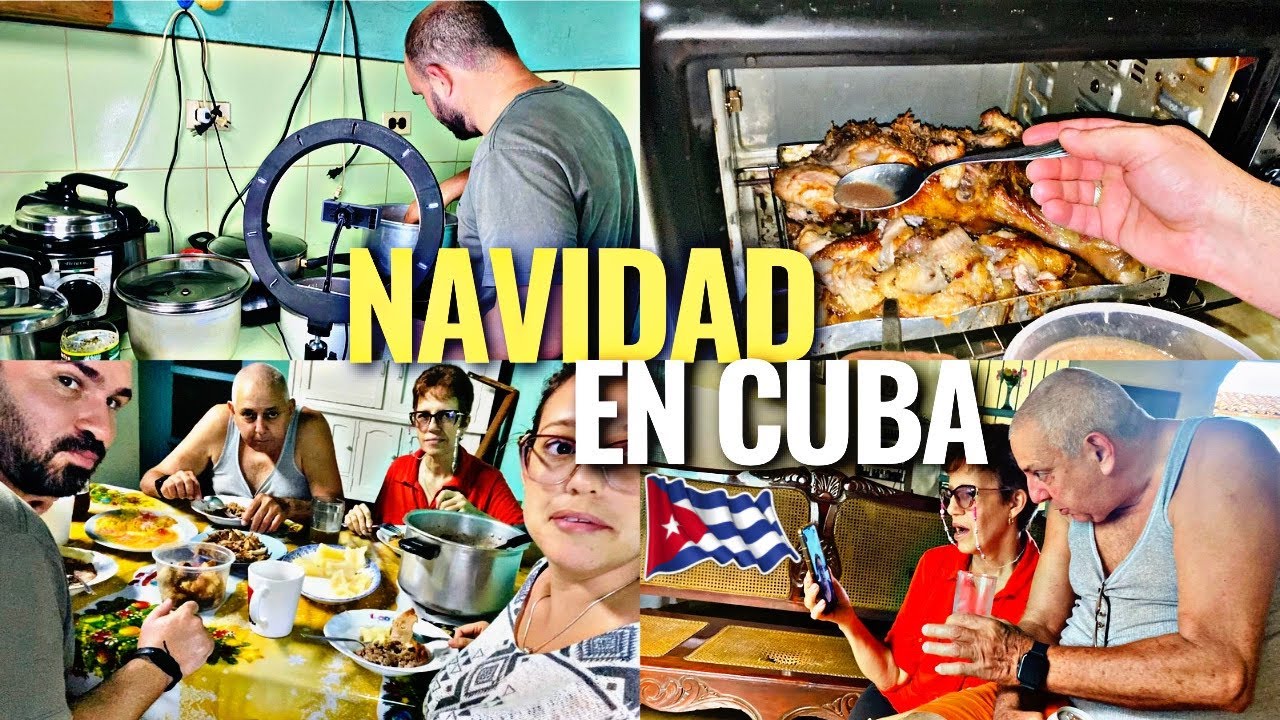 ‼️Así se CELEBRA HOY la NAVIDAD EN CUBA 🇨🇺/Esto COMEMOS los CUBANOS ...