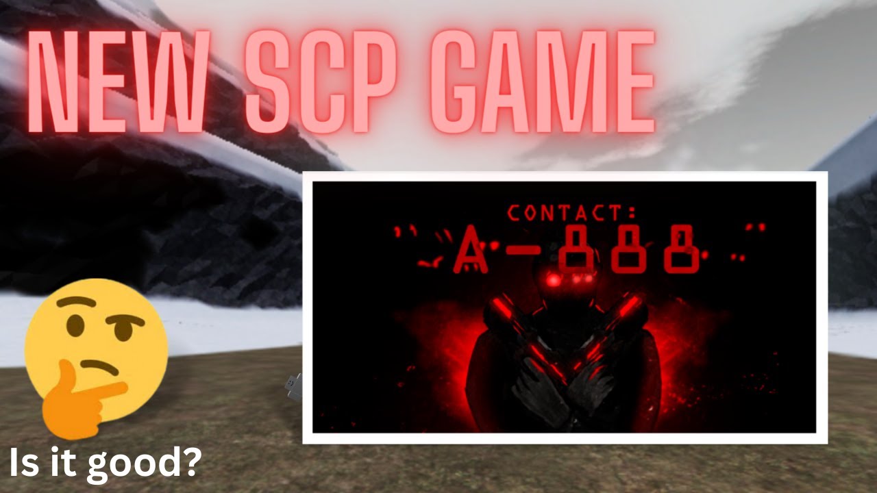 This SCP game is so much fun... (Roblox contact A-888) - YouTube