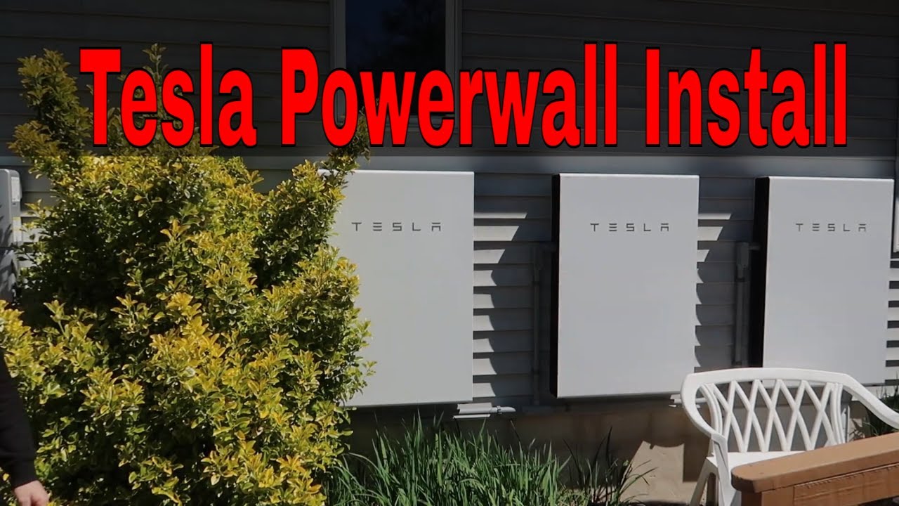 What To Expect When Getting Tesla Powerwall Installed | Powerwall 2 ...