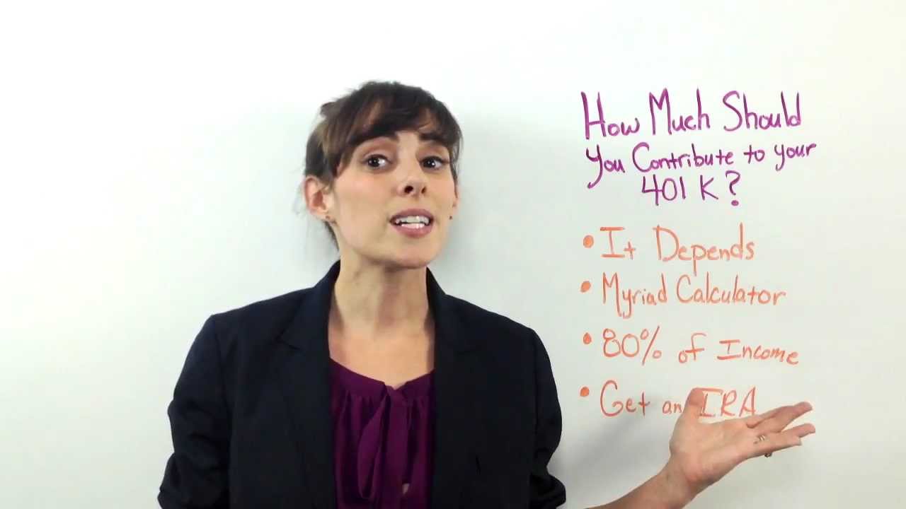 How Much Should You Contribute To Your 401 k YouTube how-much-should-you-contribute-to-your-401-k-youtube