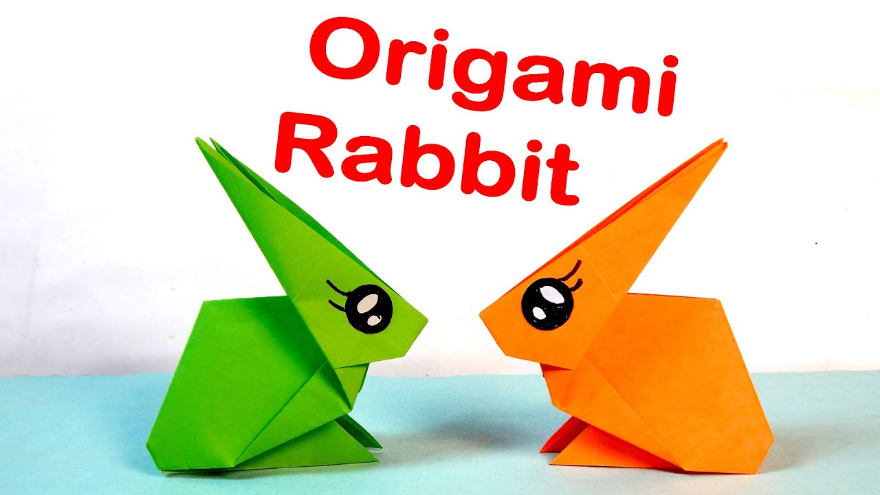 how to make origami rabbit | origami bunny - YouTube