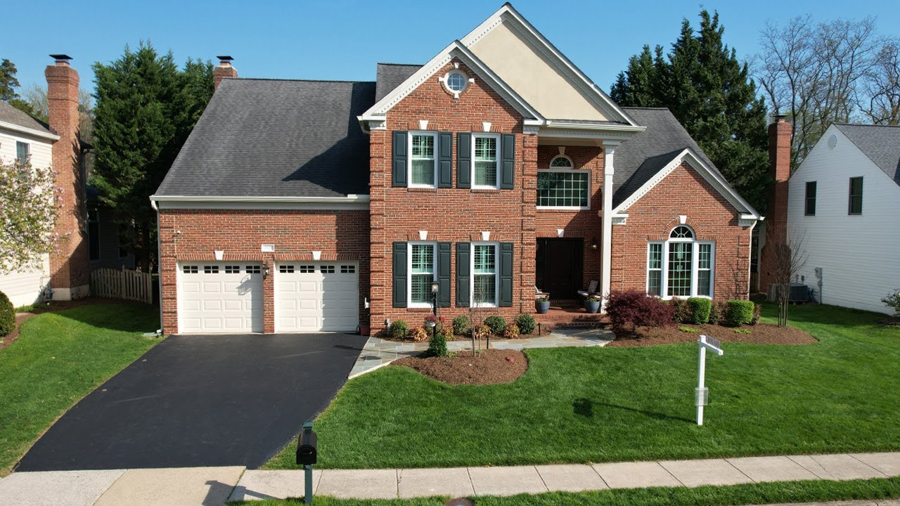 Aerial Video 2519 Fallon Drive, Herndon, VA 20171 By Hommati com - YouTube