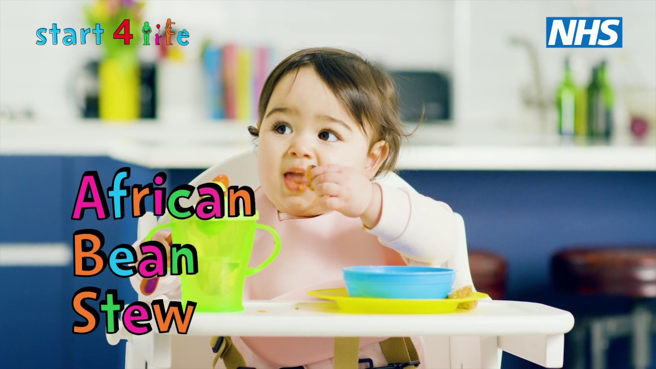 Start4Life African Bean Stew Weaning Recipe - YouTube