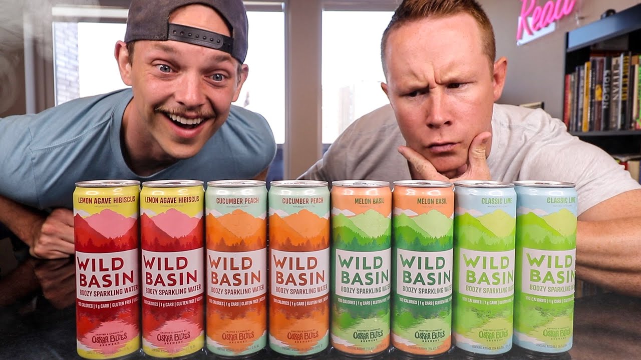 Drinking Every "Original" Flavor of Wild Basin Boozy Sparkling Water 💦 ...