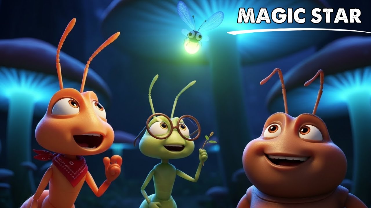 The Ant Squad Found a MAGIC STAR! 🦗 Beautiful 3D Animation for Sleep ...