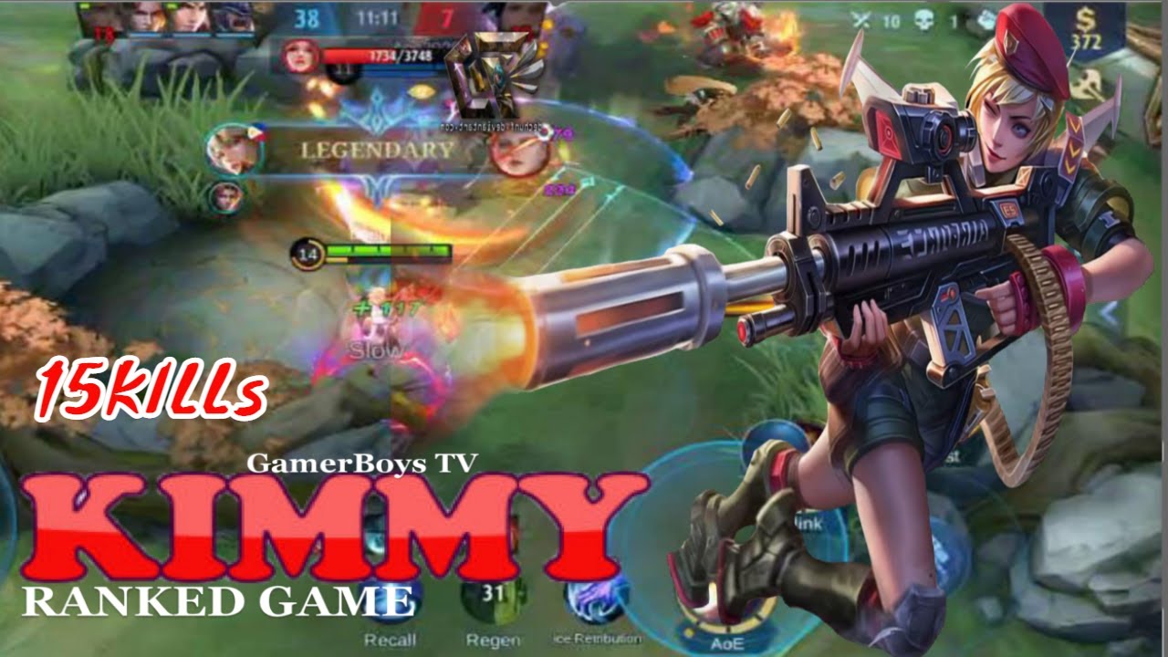 MLBB KIMMY GAMEPLAY II RANKED GAME II GamerBoys TV - YouTube