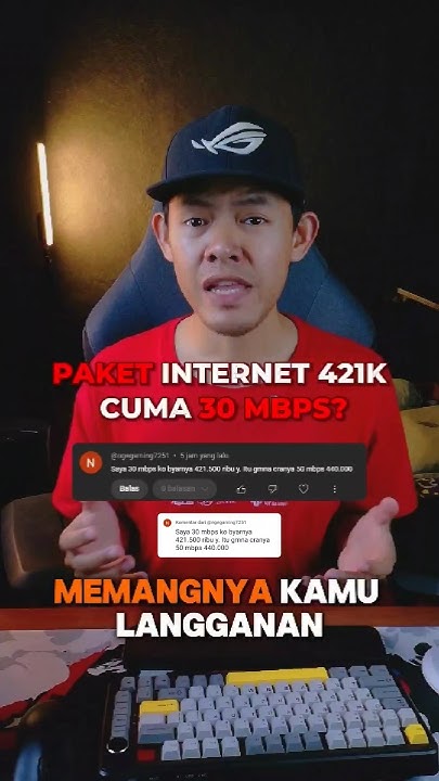 PAKET INTERNET 400 RIBUAN CUMA DAPAT 30 MBPS? MENDING PINDAH KE INDIHOME 100 MBPS CUMA 400 ...