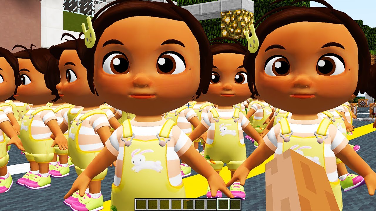 Cocomelon Nina Horde! in Minecraft - YouTube