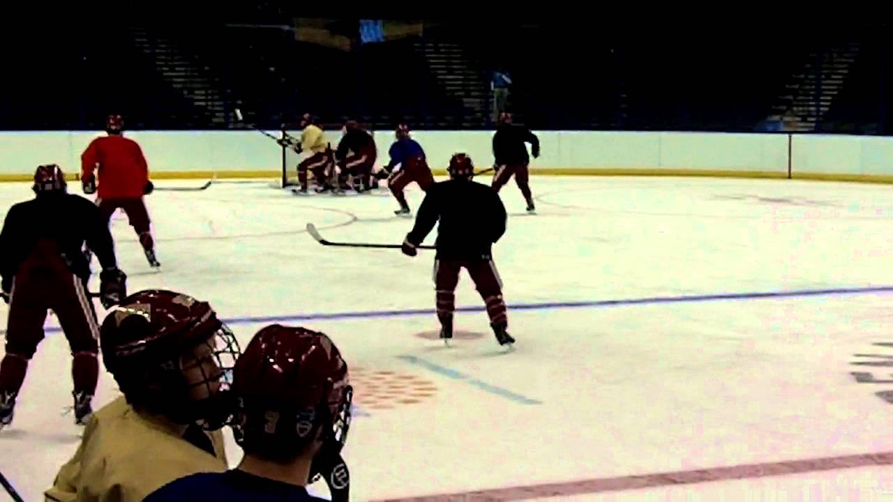 Denver Frozen Four practice 4-6-16 - YouTube