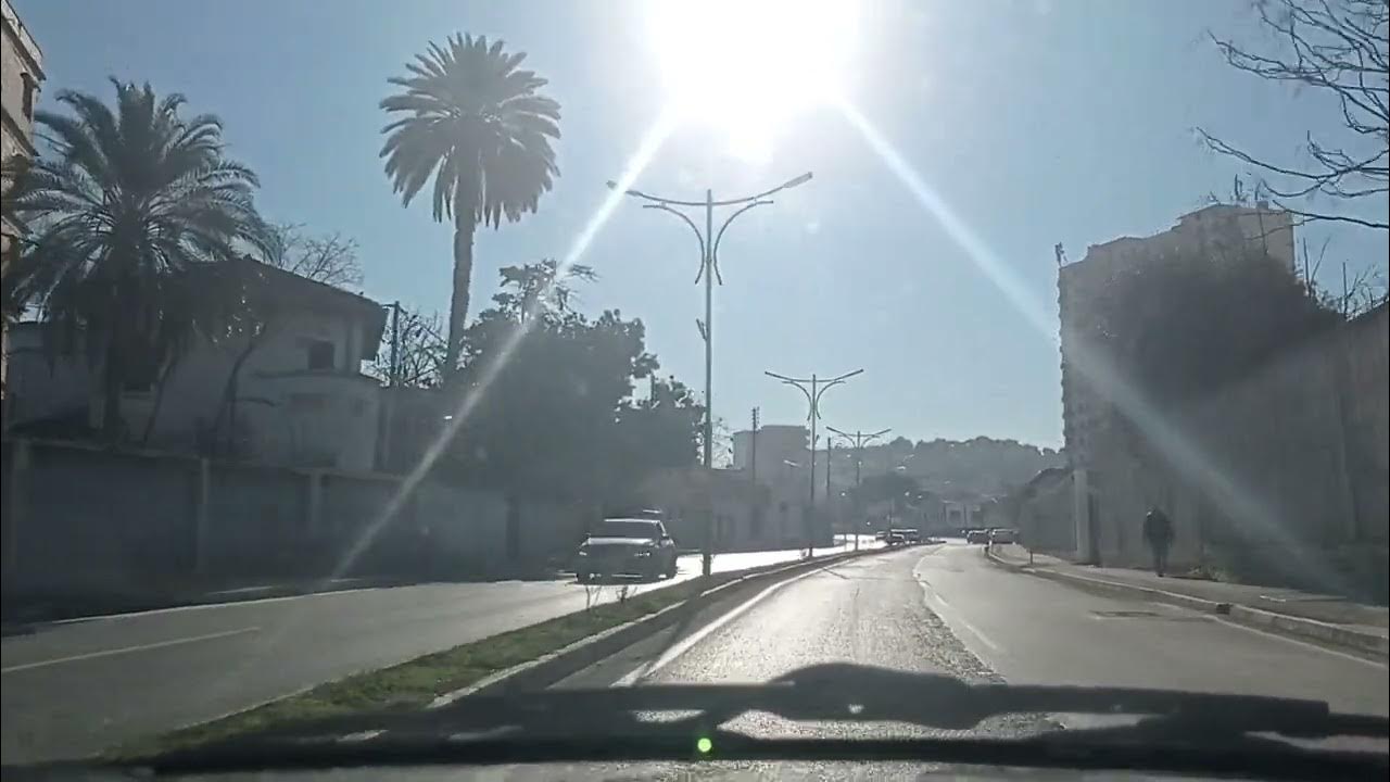 Driving in Algiers - From the Central Post Office (Grande Poste) to El Madania - YouTube