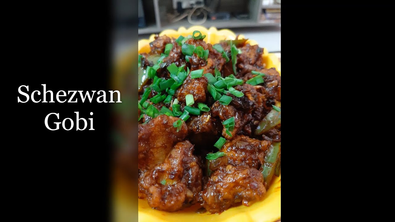 Schezwan Gobi || Manchurian Style - YouTube