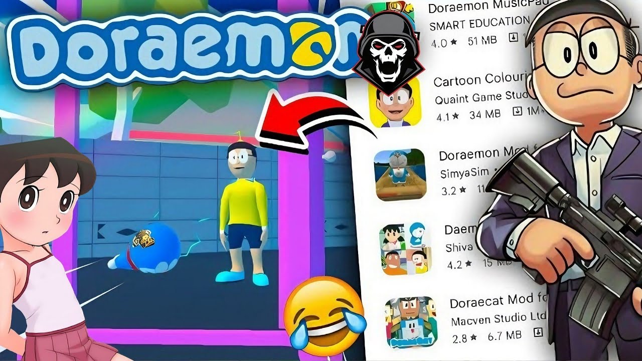 Doremon open world game #Doremon game #funnygameplay #gamingfunnyvideos ...