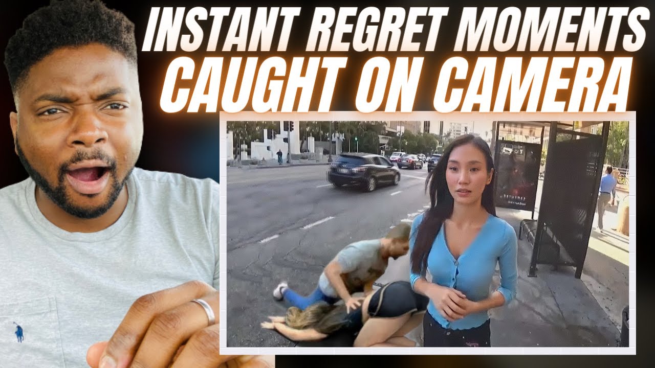 Brit Reacts To 40 INSTANT REGRET MOMENTS CAUGHT ON CAMERA! - YouTube