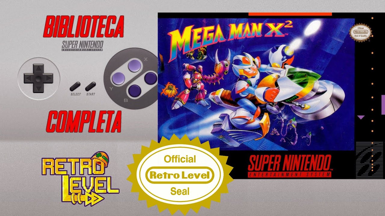 Mega Man X2 / Rockman X2 Biblioteca COMPLETA do Super Nintendo #834 ...