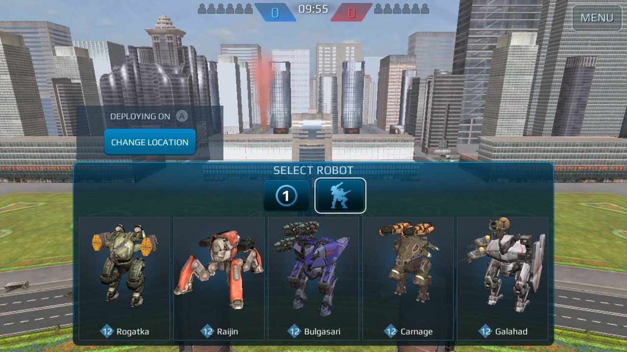 War Robots Custom Game Hangar X - YouTube