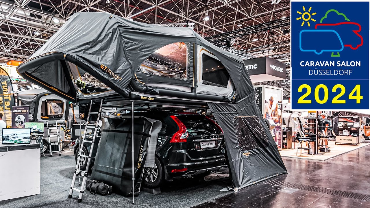 GT SKYLOFT II ROOFTOP TENT FOR 5-6 PERSONS 2025 CARAVAN SALON 2024 ...