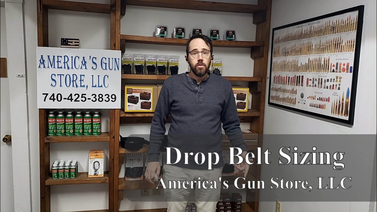 Measuring for a Triple K Drop Belt - YouTube