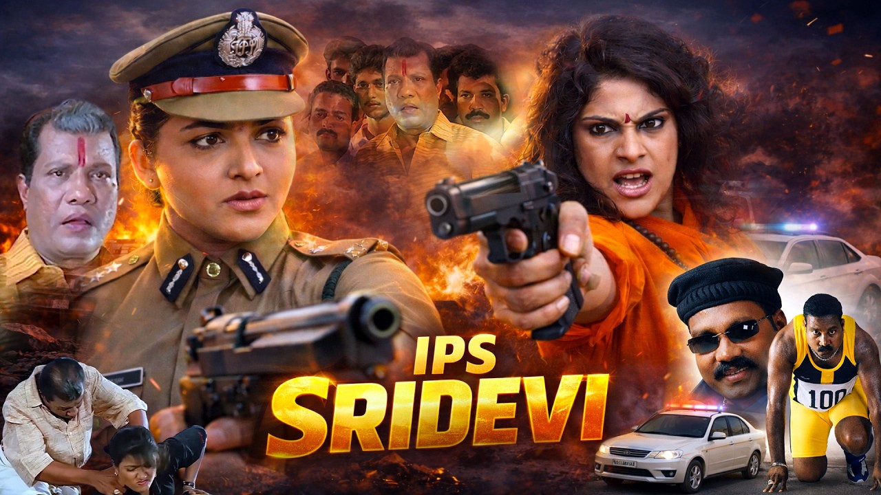 IPS Sridevi Hindi Dubbed Action Comedy Movie | Kalabhavn mani | Khushbu ...