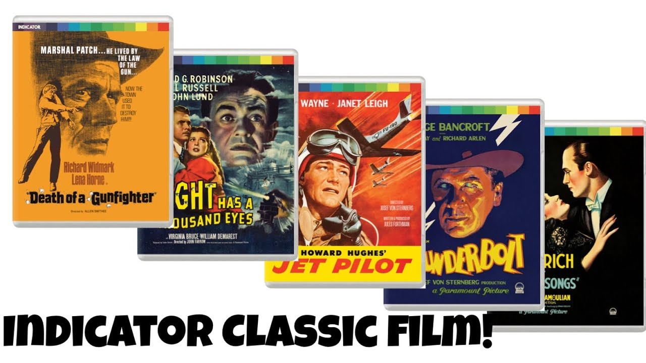 Classic Film Blu-rays from INDICATOR! - YouTube
