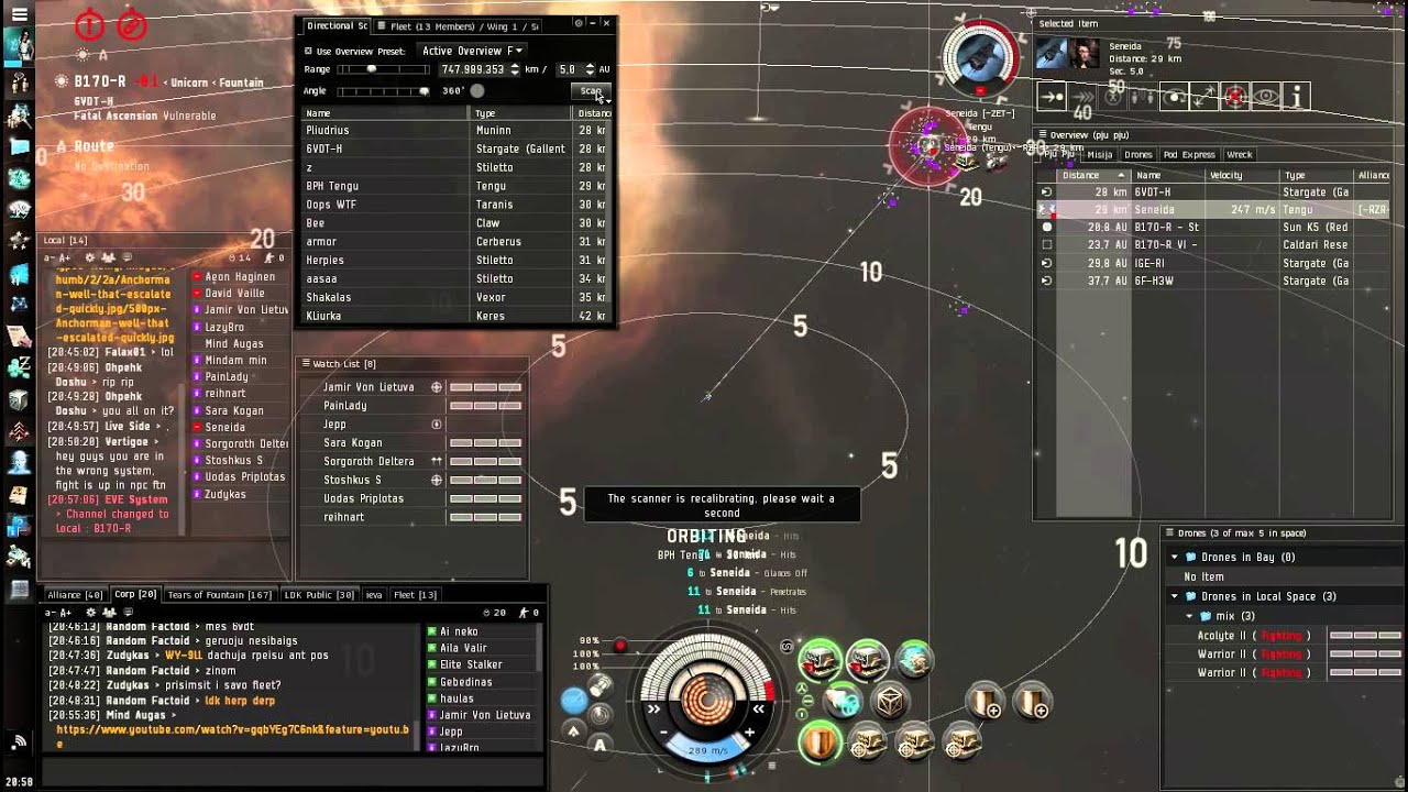 EVE Online - LDK kills tengu - YouTube