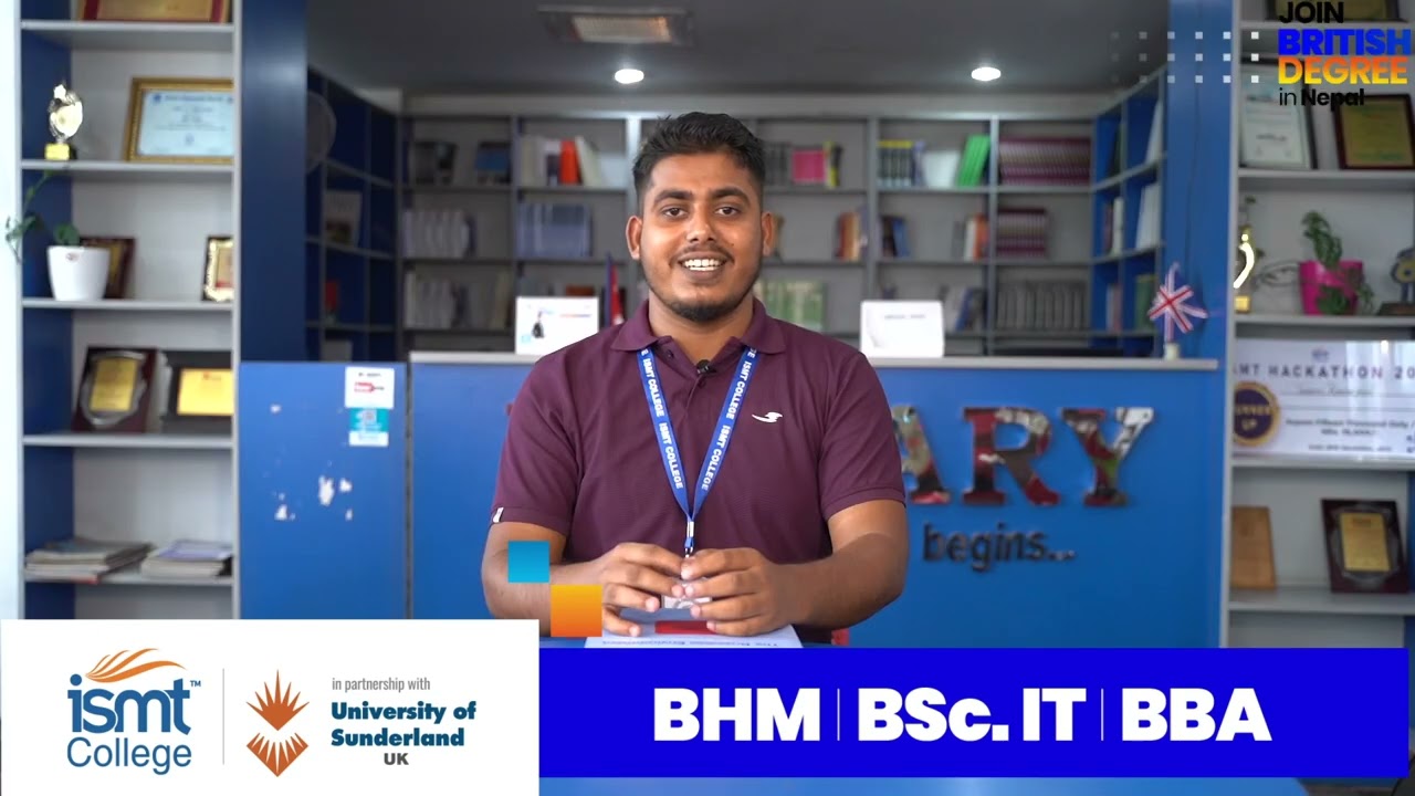Student Testimonial | ISMT COLLEGE - YouTube