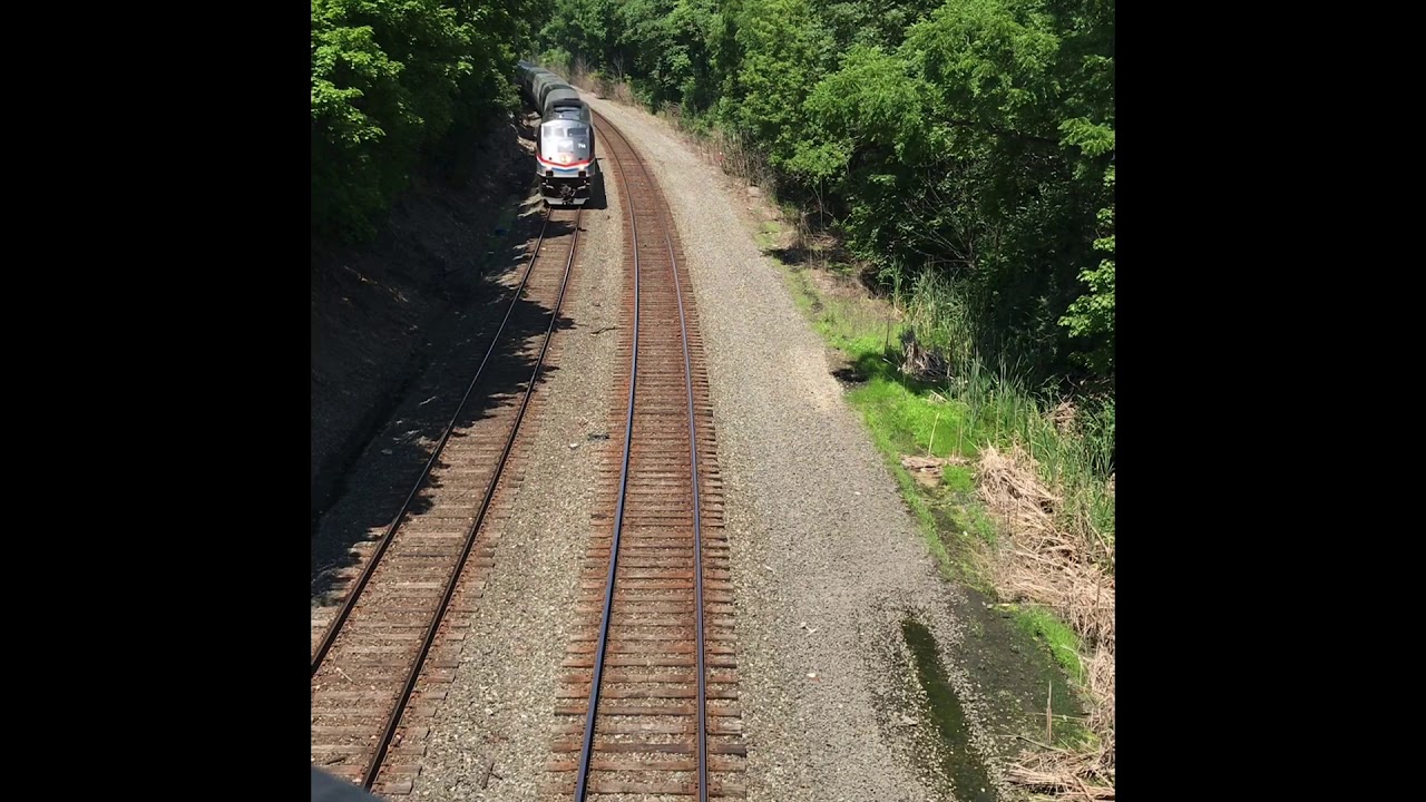Amtrak 64 Buffalo Belt Line Starin Ave. - YouTube