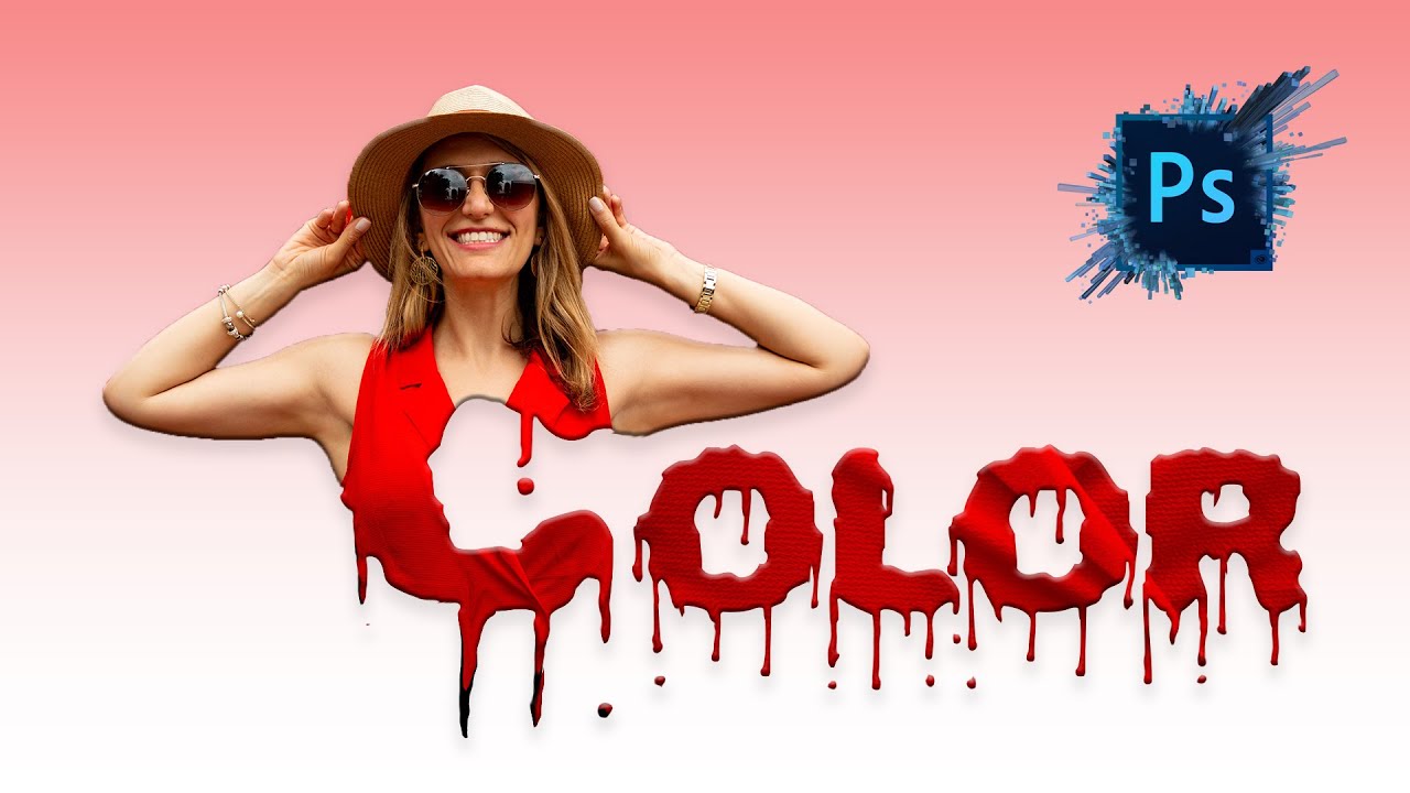 Dripping Effect // Splatter Effect //Text Dripping Effect // Photoshop ...