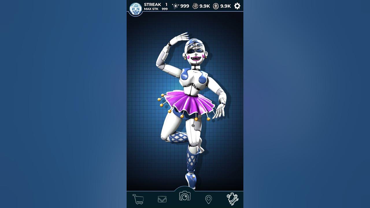 Ballora Fnaf Ar Workshop Animation Youtube