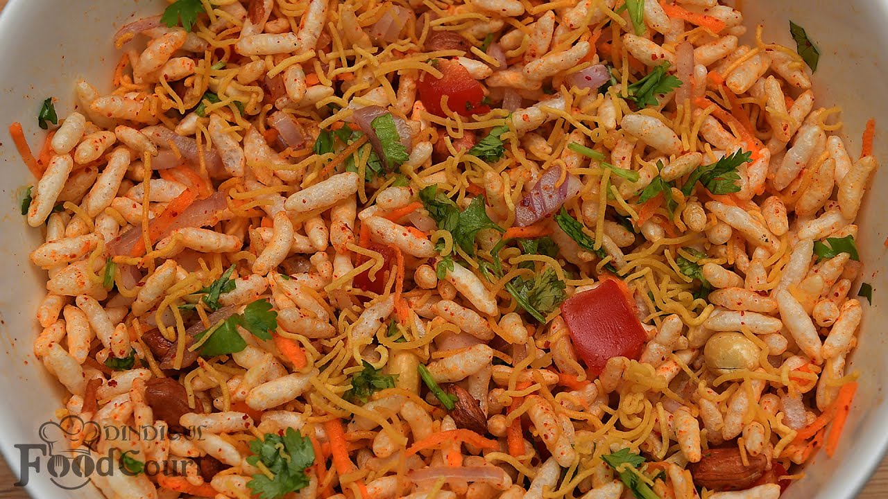Spicy Puffed Rice Recipe/ Street Style Kara Pori/ Evening Snacks - Love ...