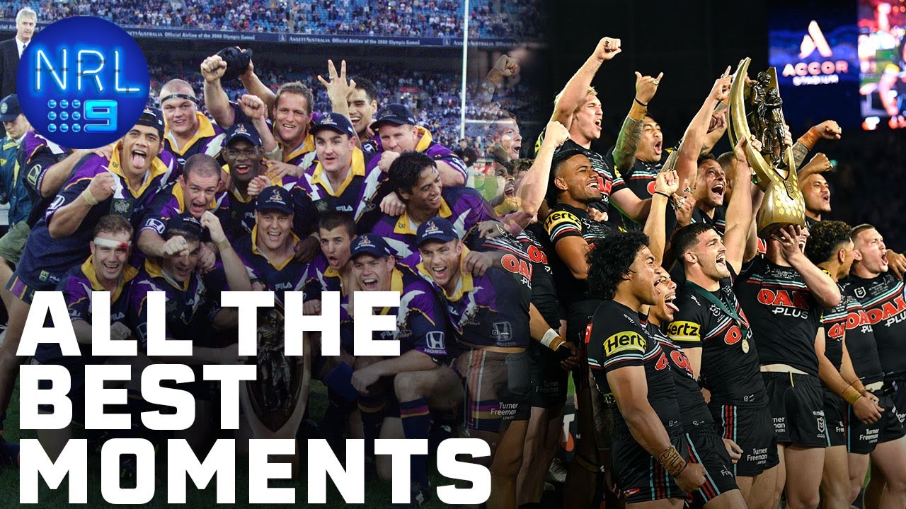 Every NRL Grand Final whistle from 1999 to 2023 | NRL on Nine - YouTube