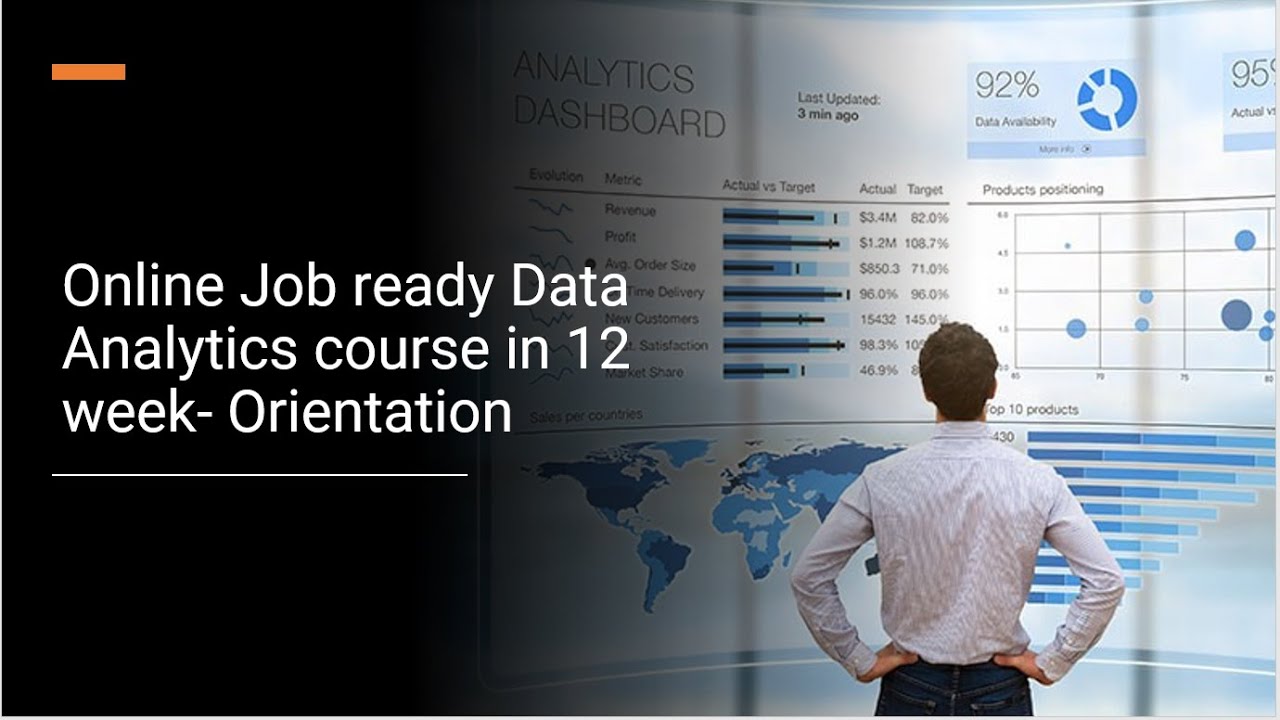 Online Job ready Data Analytics course in 12 weeks- Orientation - YouTube
