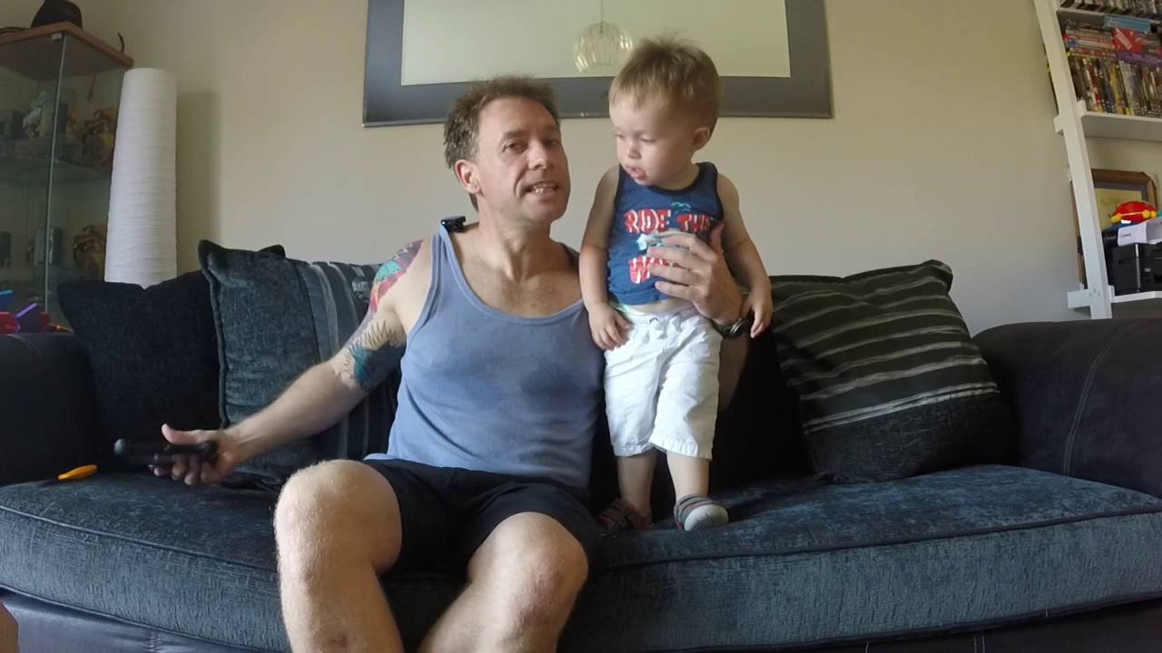 Blind Dad skater and son first unboxing - YouTube