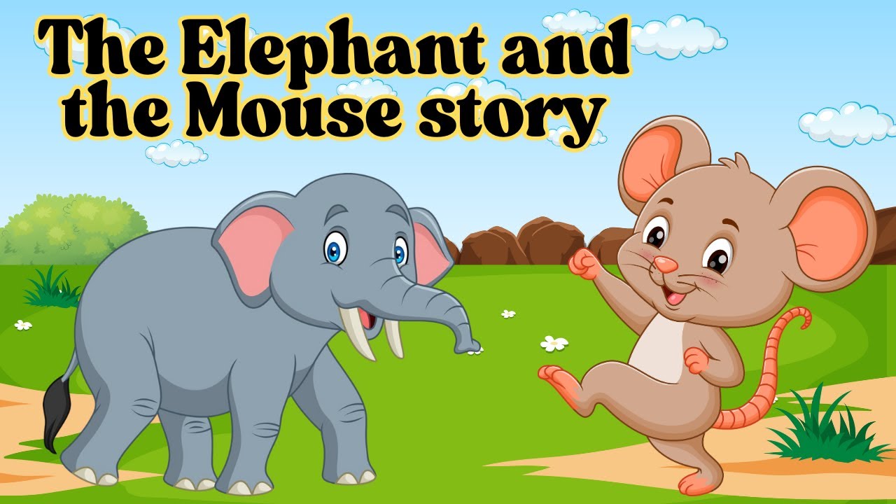 The Elephant and the mice story | Short story in English | Kids story ...