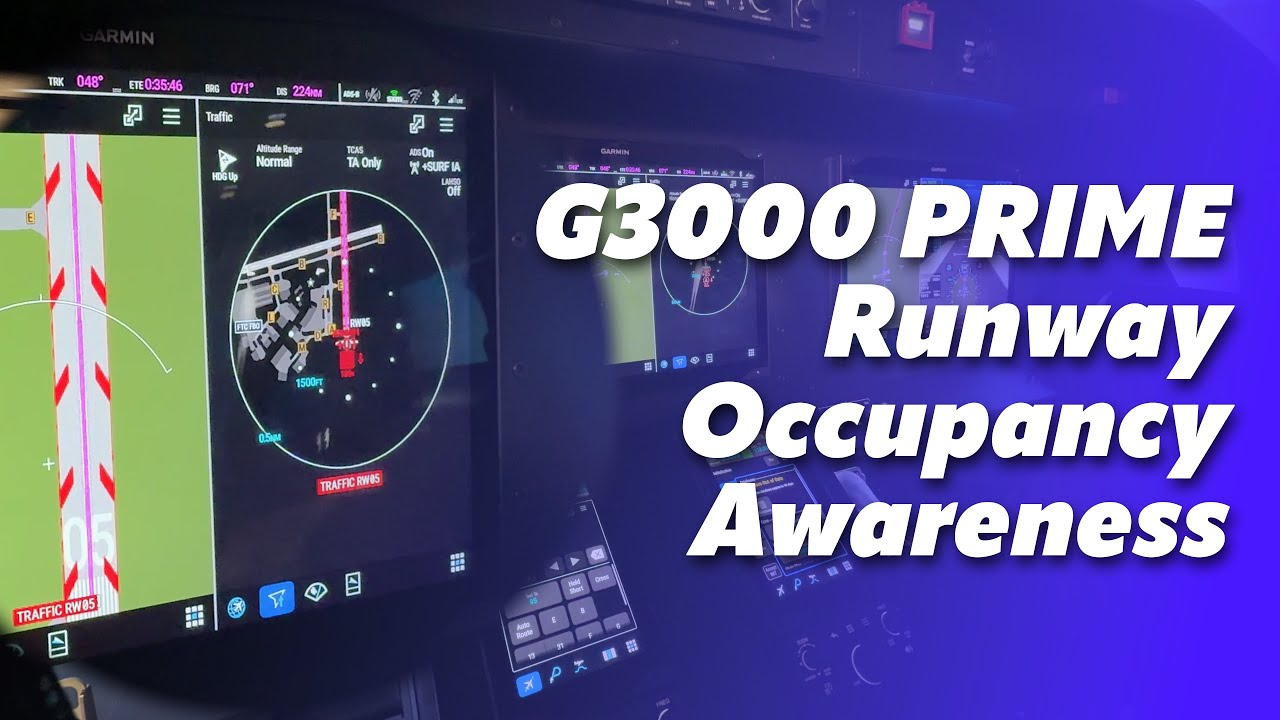Garmin G3000 Prime – ROA Demo – First Look - YouTube