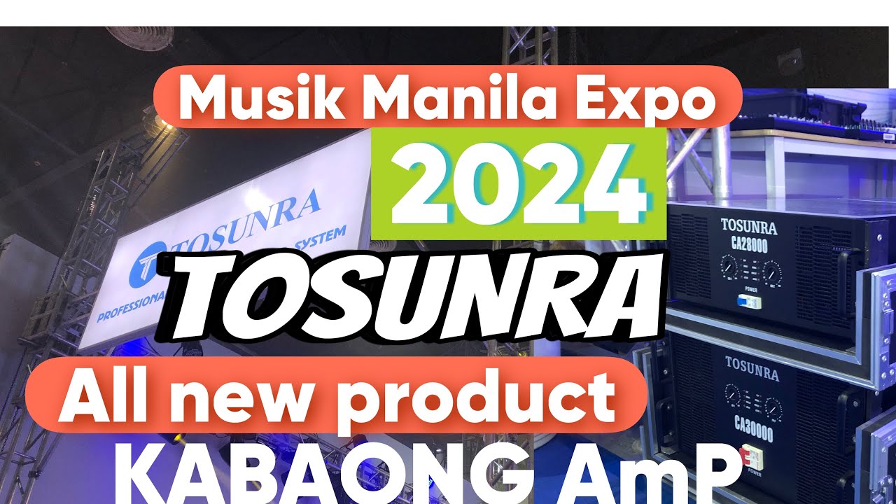 World Trade Center Music Manila Expo 2024 | Tosunra nag pakitang GILAS ...