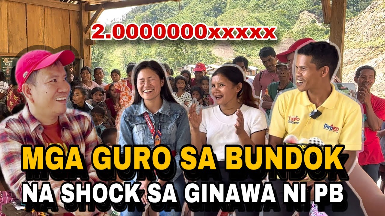 NAKAKAIYAK NAMAN TO!MGA GURO SA BUNDOK NA SHOCK SA GINAWA NI PB SA ...