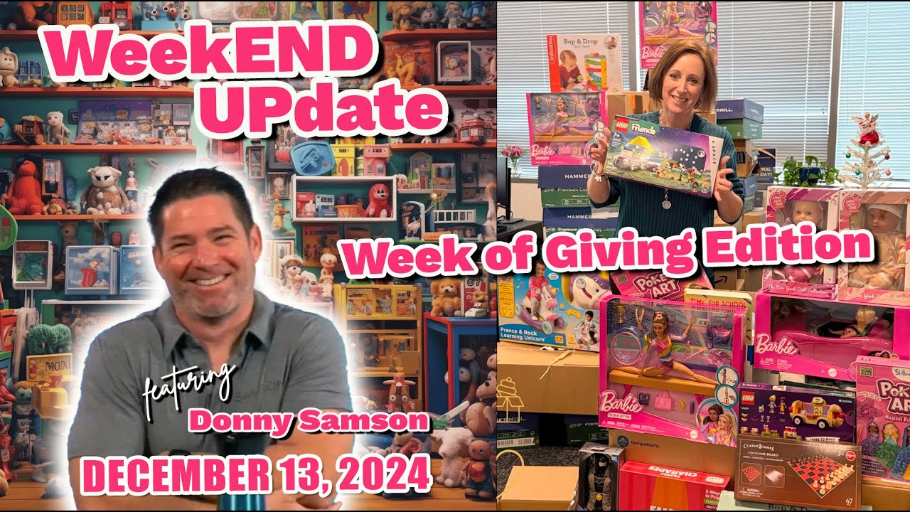 Weekend Update "WEEK OF GIVING" Edition, December 13, 2024 featuring ...