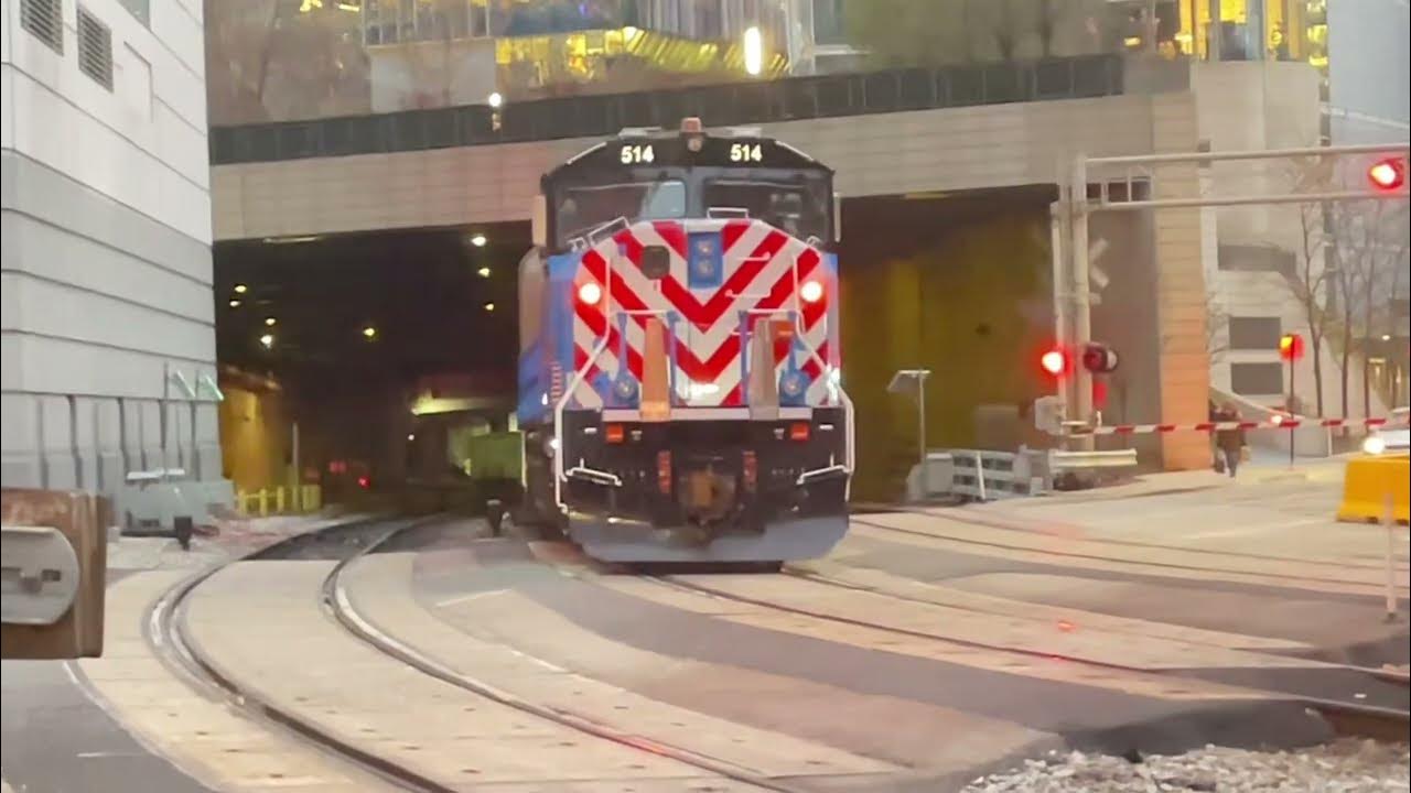 Metra Amtrak canal railfanning completed evening rush-hour December 5, 2024 - YouTube