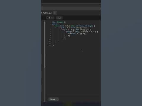 leetcode (1. Two Sum) in c++ #programming #cplusplus #leetcode # ...