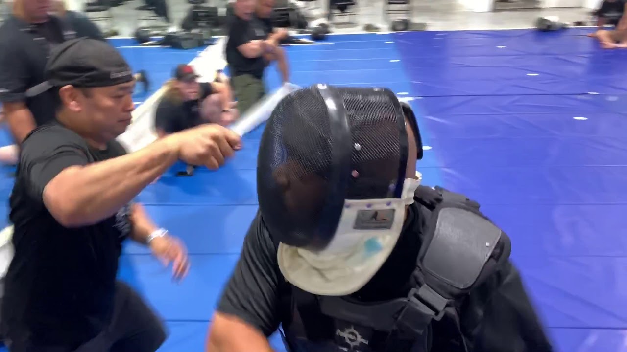 Carl Atienza executing techniques under real feed. - YouTube