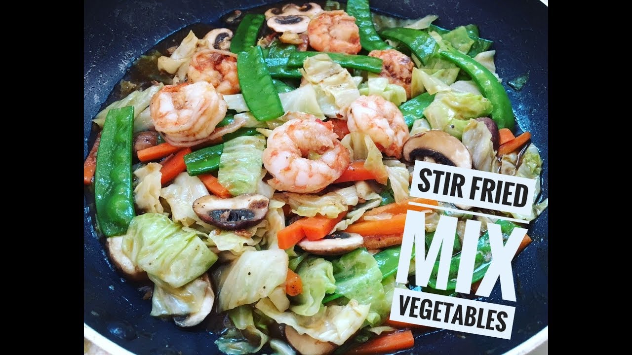 [How to cook] Stir fried mix vegetables - YouTube