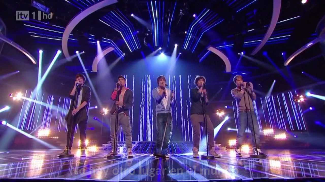 HD One Direction - The X Factor 3º Show en Vivo (Subtitulado en Español ...