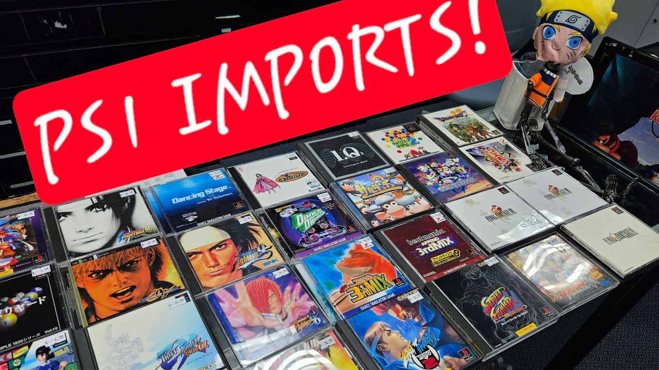 PS1 Japanese Imports! - YouTube